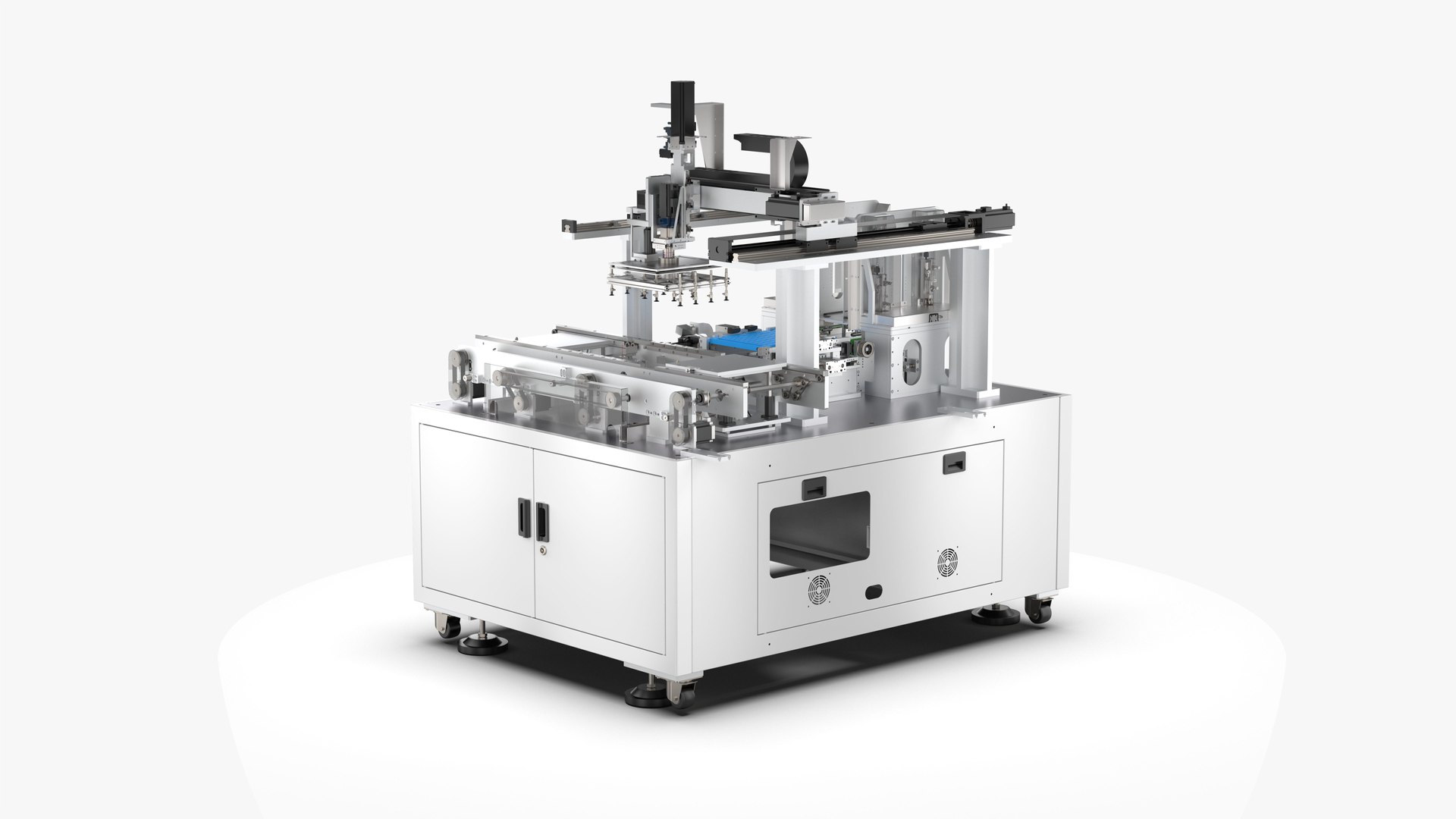 Automatic Tray Loading Machine 3D Model - TurboSquid 2084657