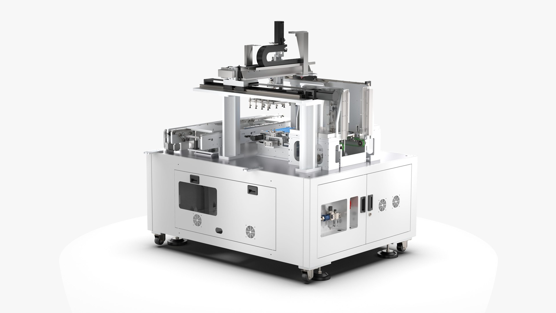 Automatic Tray Loading Machine 3D Model - TurboSquid 2084657