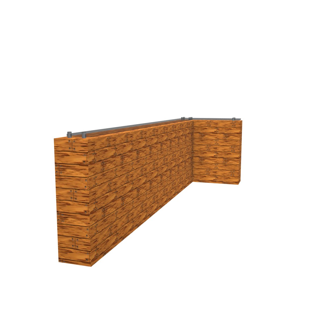 3D Counter Table 02 Model - TurboSquid 2172765