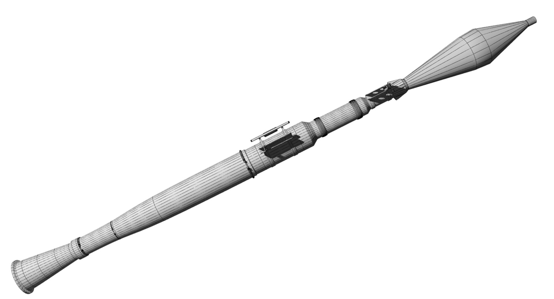 Rocket Launcher Model - TurboSquid 1448161