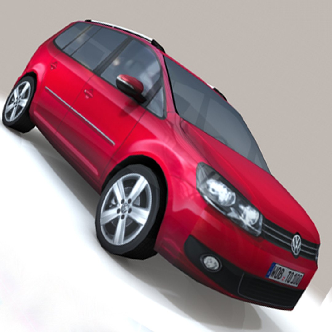 3d Volkswagen Touran 2011
