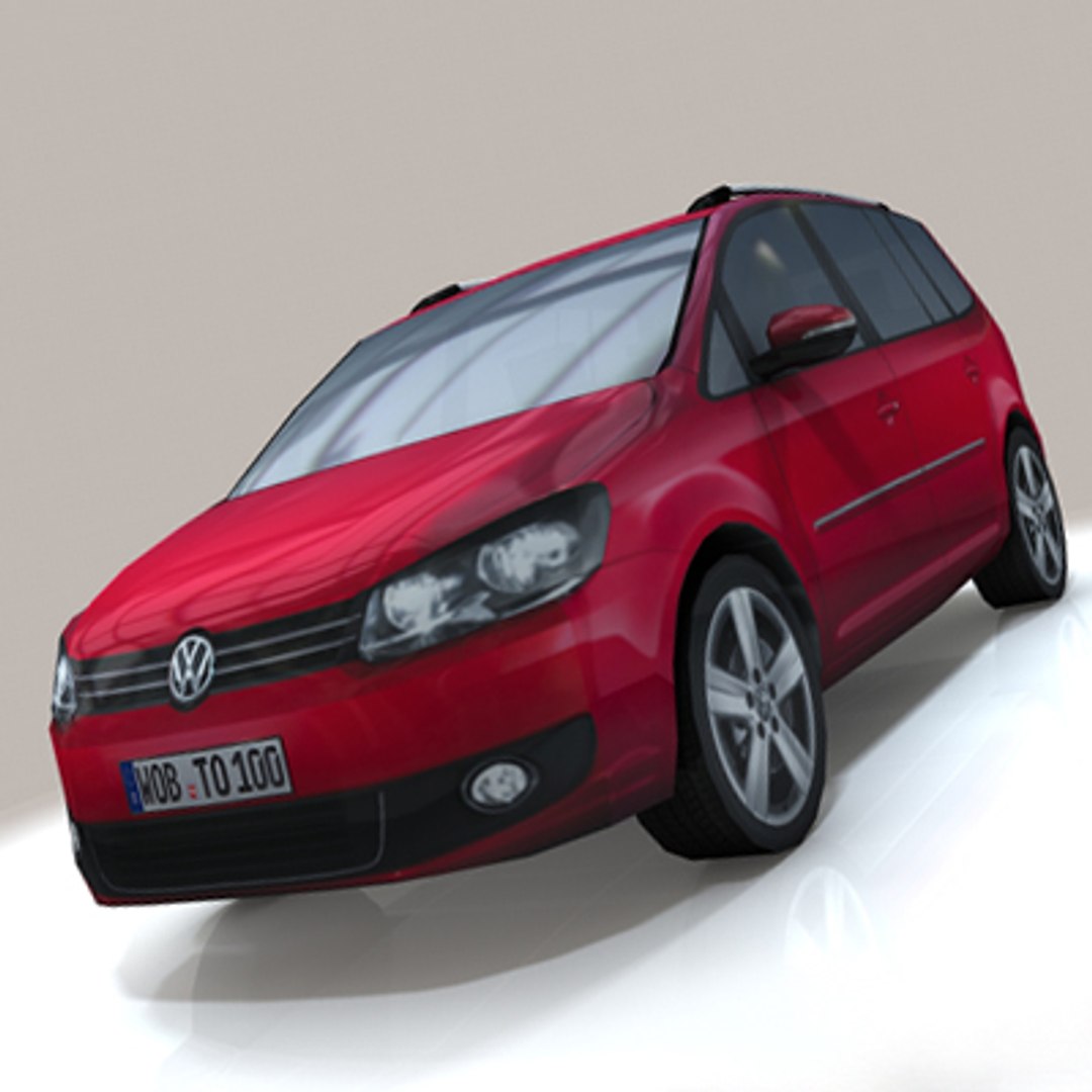 3d Volkswagen Touran 2011