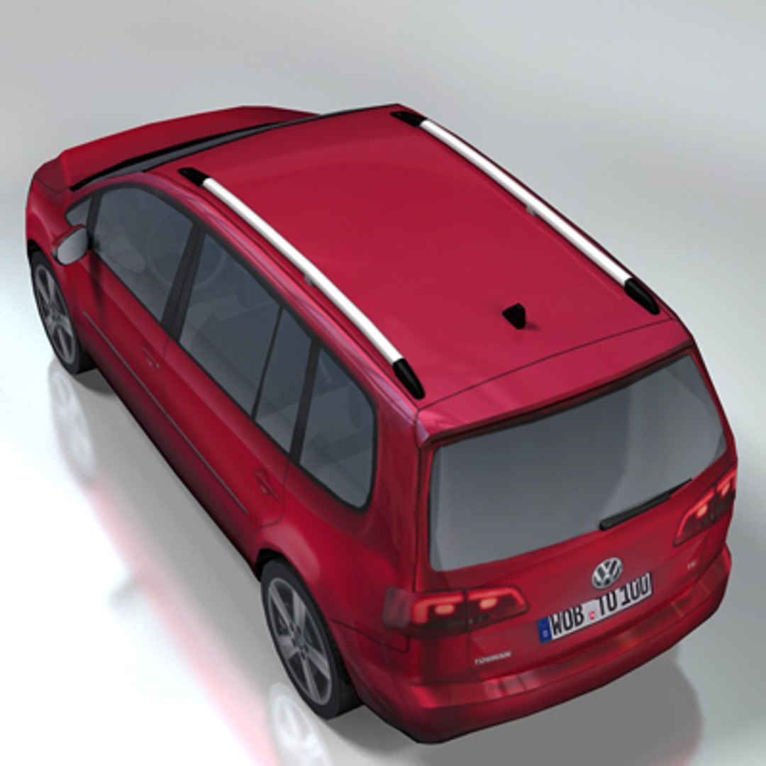 3d Volkswagen Touran 2011