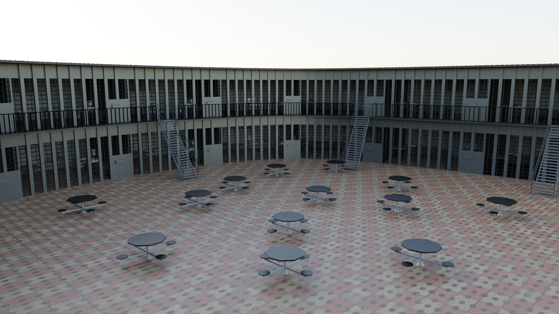 3D Prison Interior - TurboSquid 2157304