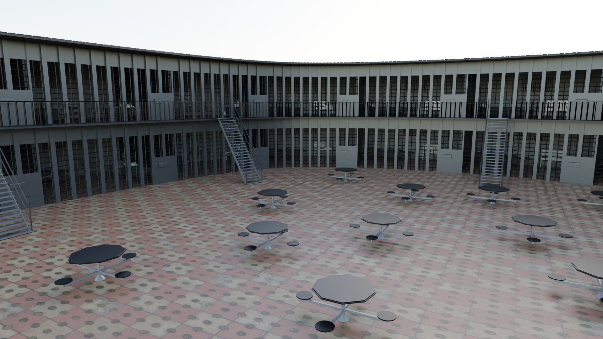 3D Prison Interior - TurboSquid 2157304