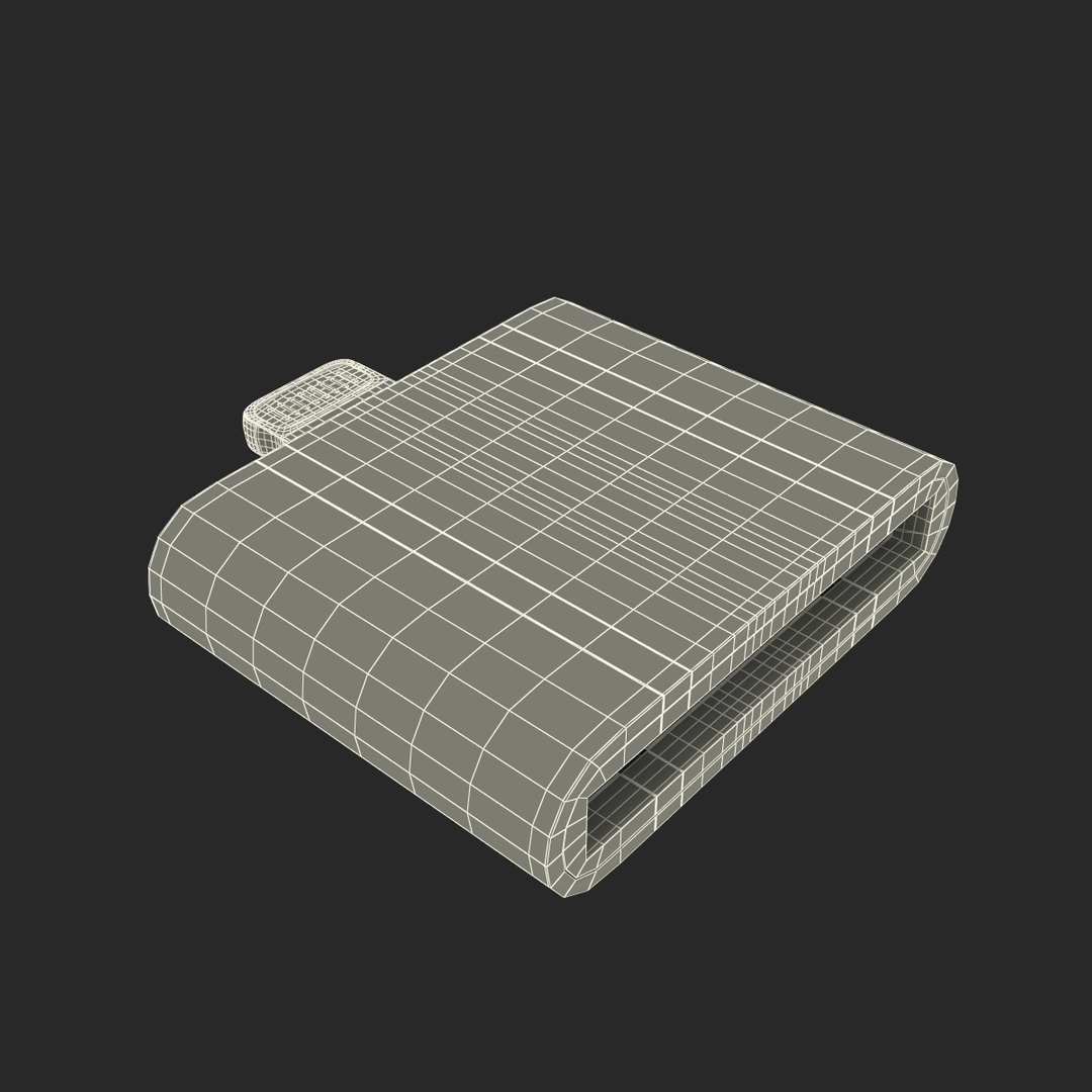 3d model apple lighting 30 pin