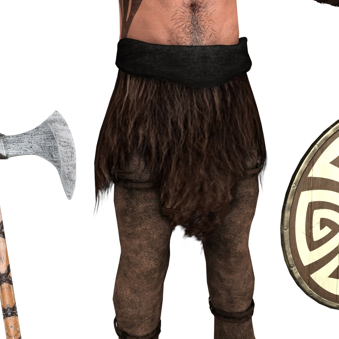 Barbarian Rigging Man 3D Model - TurboSquid 1264293