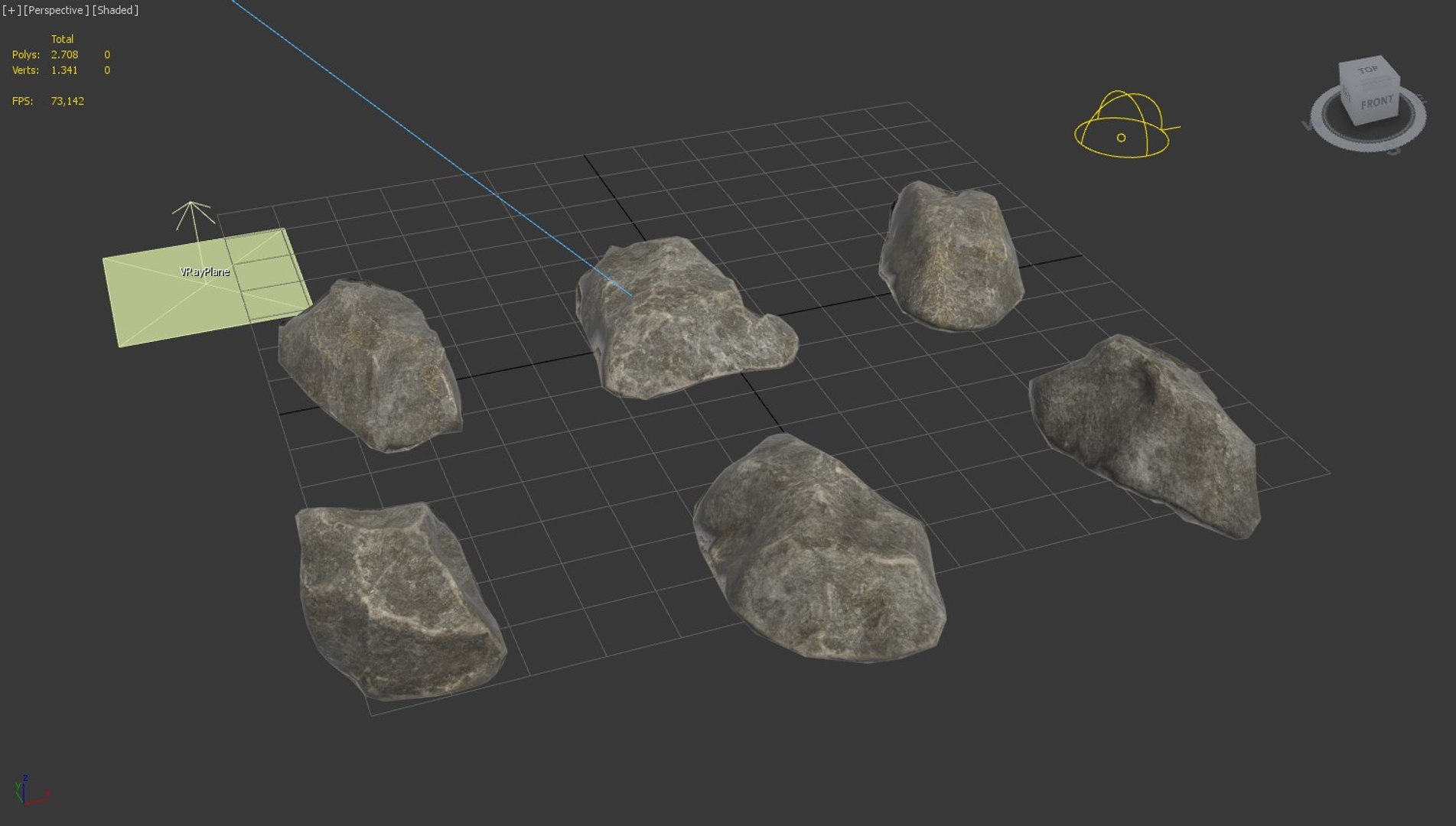 Realistic set rock formation model - TurboSquid 1343206