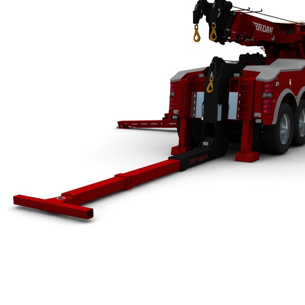 wrecker truck crane lw