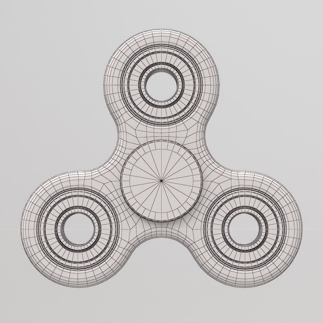 3D Fidget Spinner Model - TurboSquid 1192159