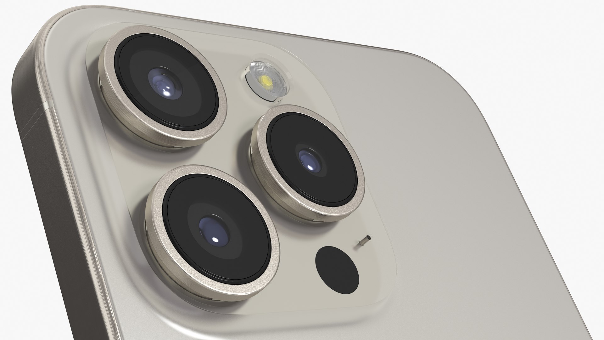 Apple iPhone 15 Pro Max Natural Titanium 3D model - TurboSquid 2126116