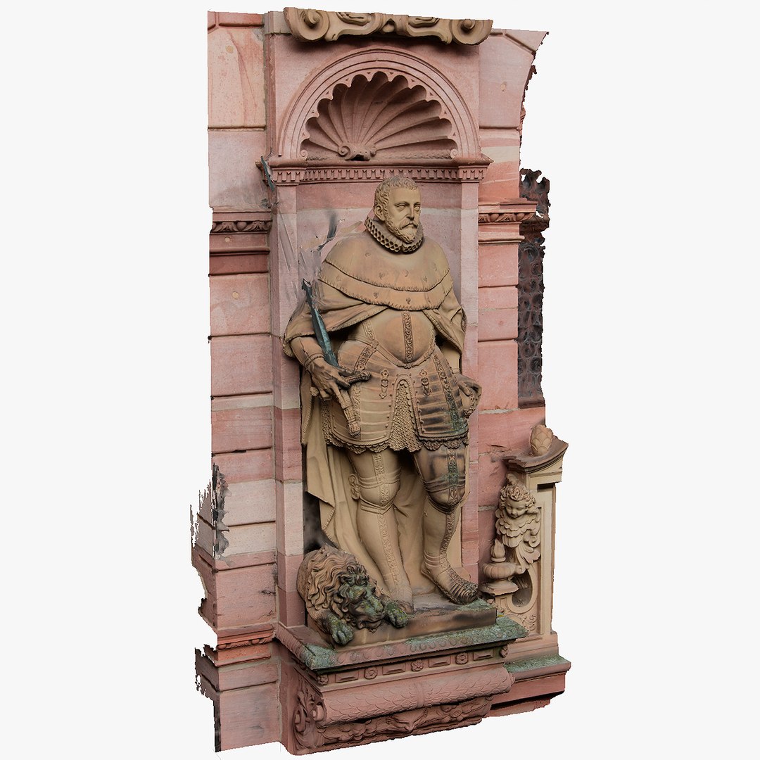 3D model statue heidelberg castle - TurboSquid 1371373