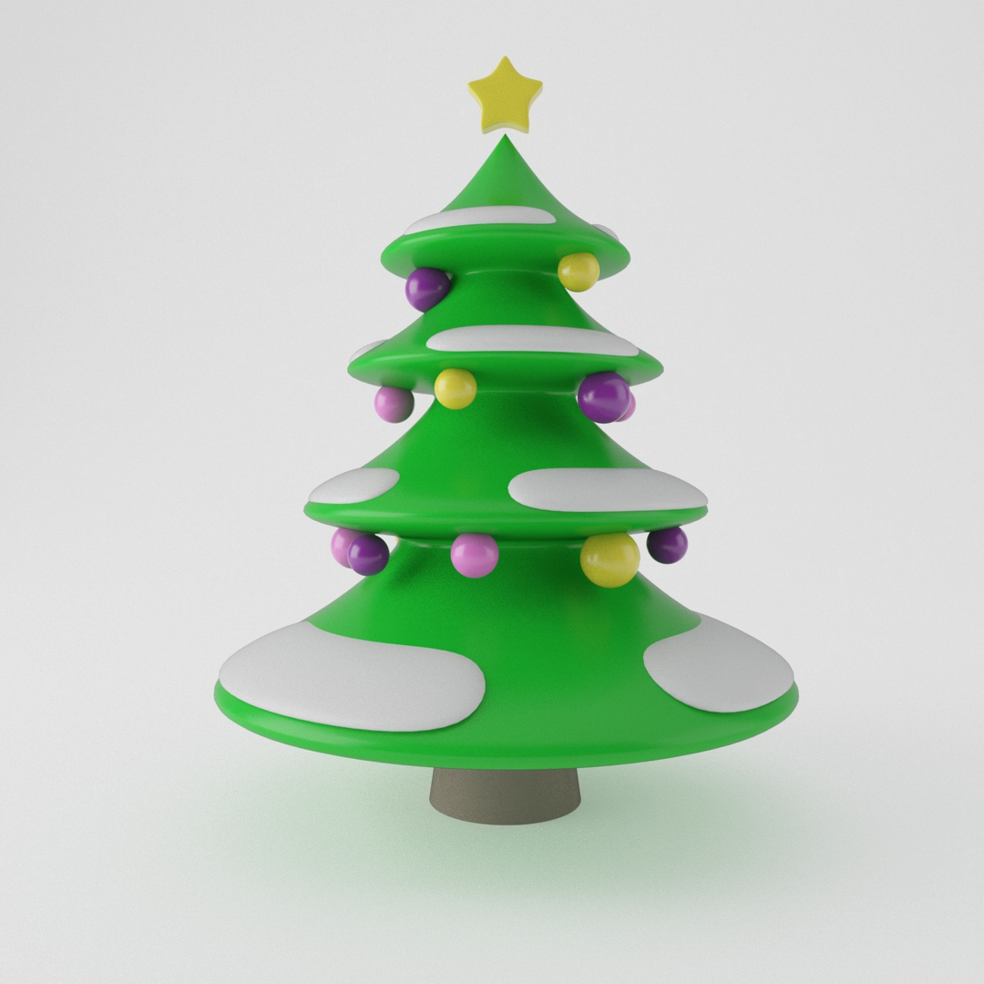 Christmas Tree 3d Model