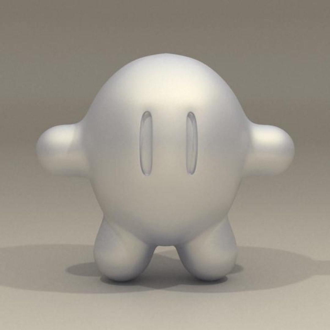 Small Toon Character 3d 3ds