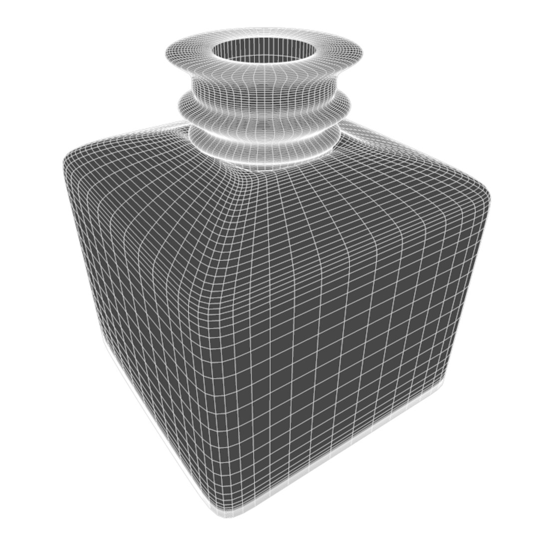 3d Inkwell Ink Model