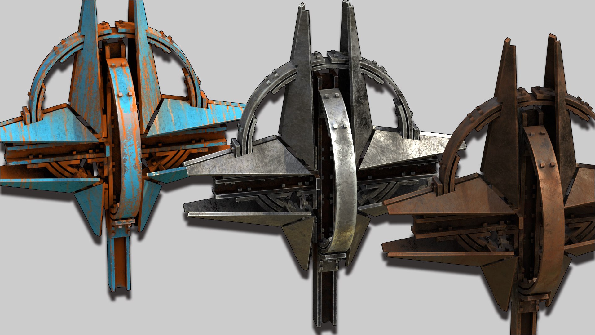 3D Nato Star Sculpture Model - TurboSquid 1355041