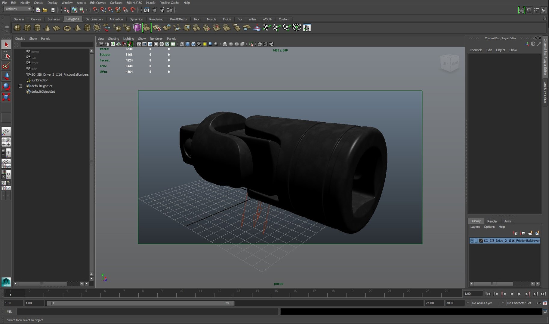3D Model Socket Tool Fu8a 8 - TurboSquid 1360680