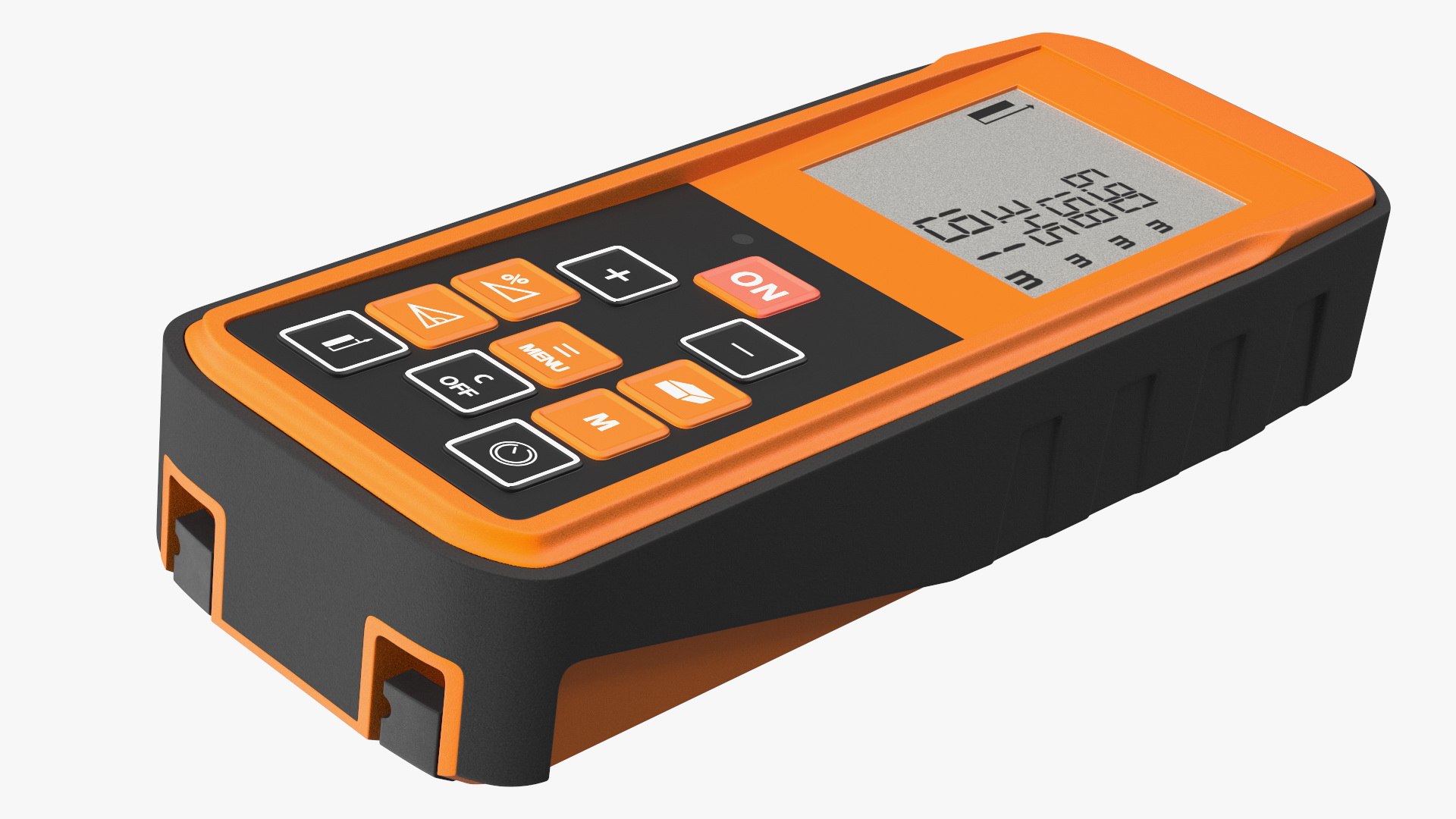 Distance Measuring Instrument Orange 3D Model - TurboSquid 2133312