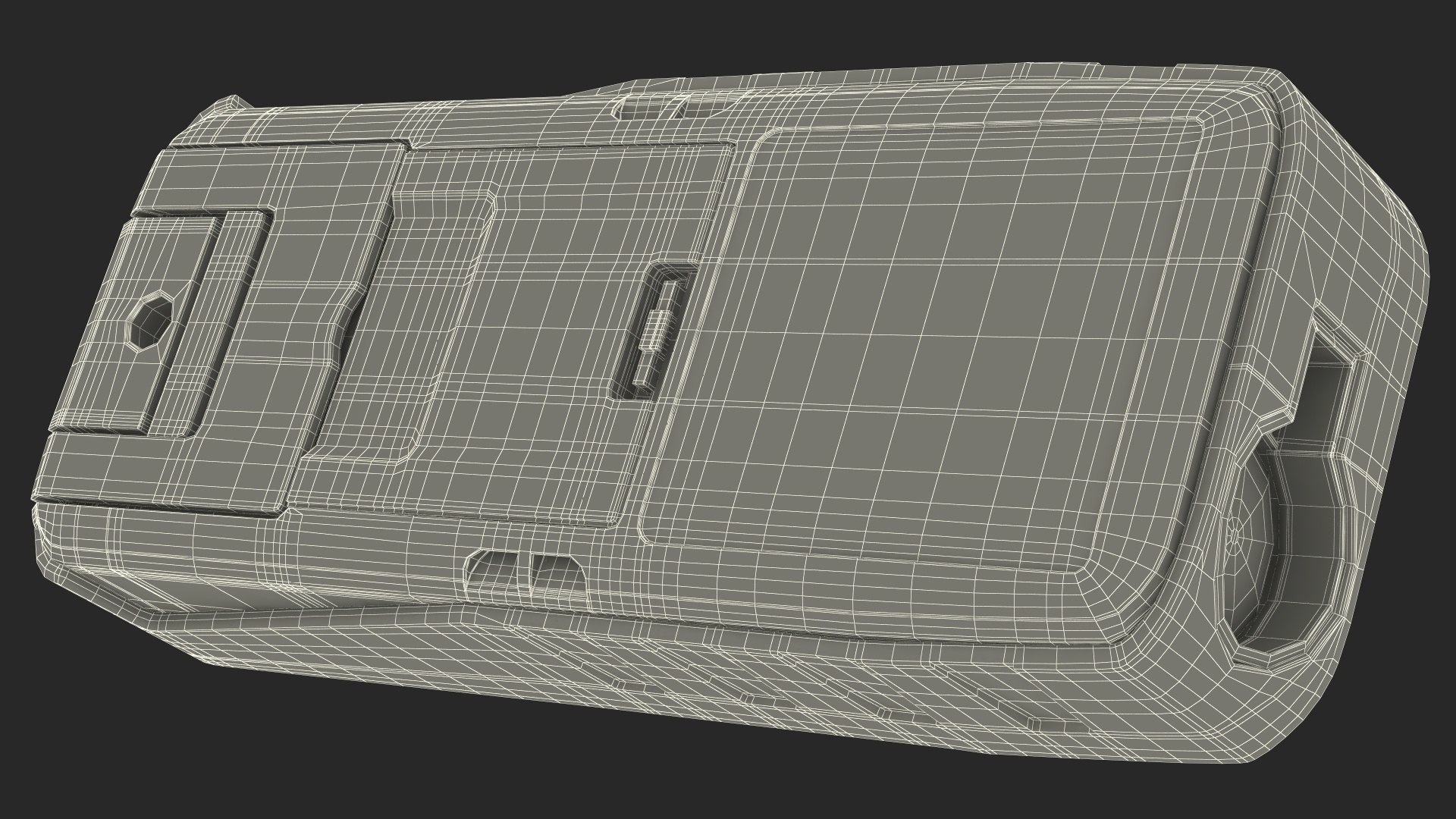 Distance Measuring Instrument Orange 3D Model - TurboSquid 2133312