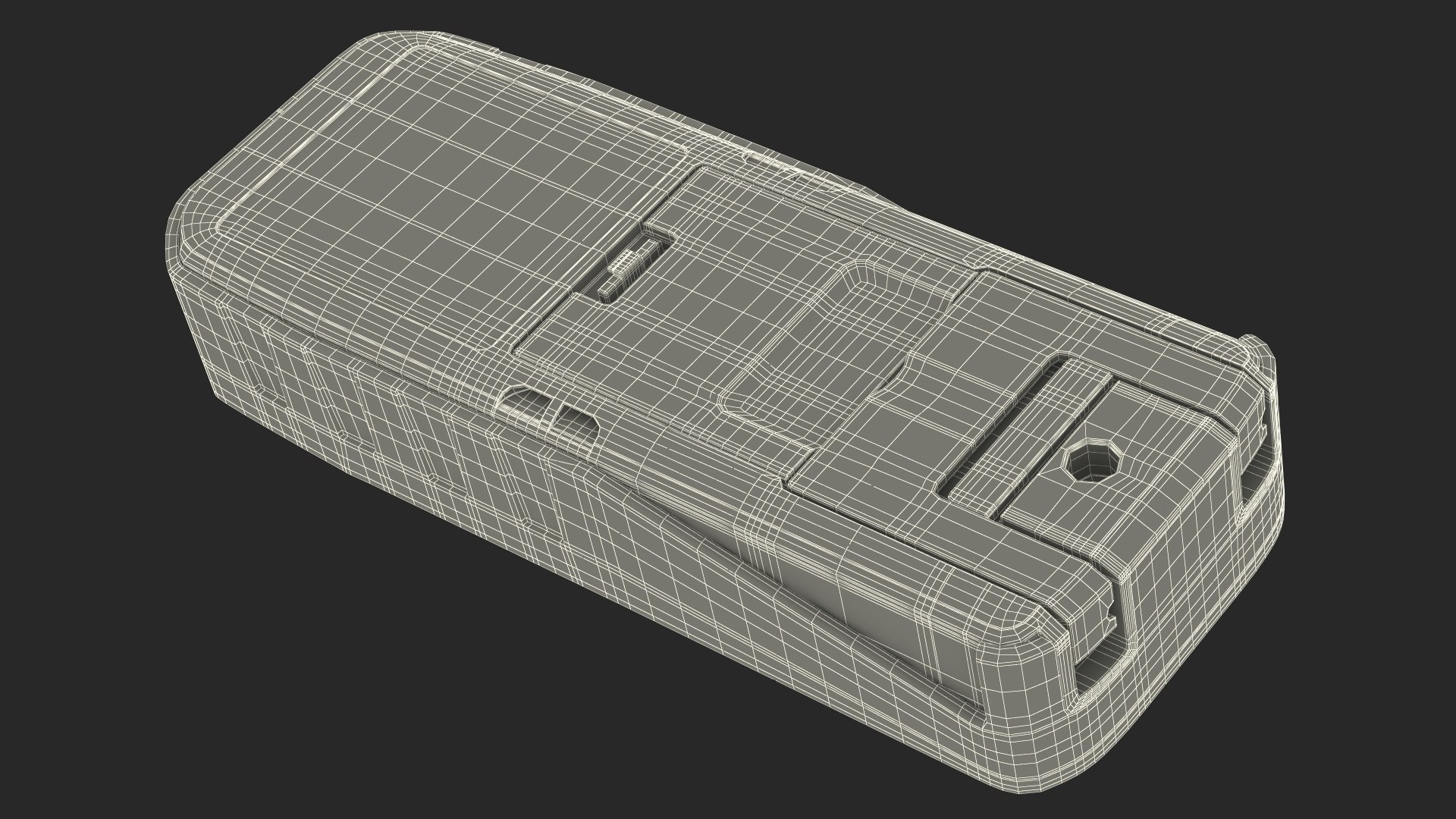 Distance Measuring Instrument Orange 3D Model - TurboSquid 2133312