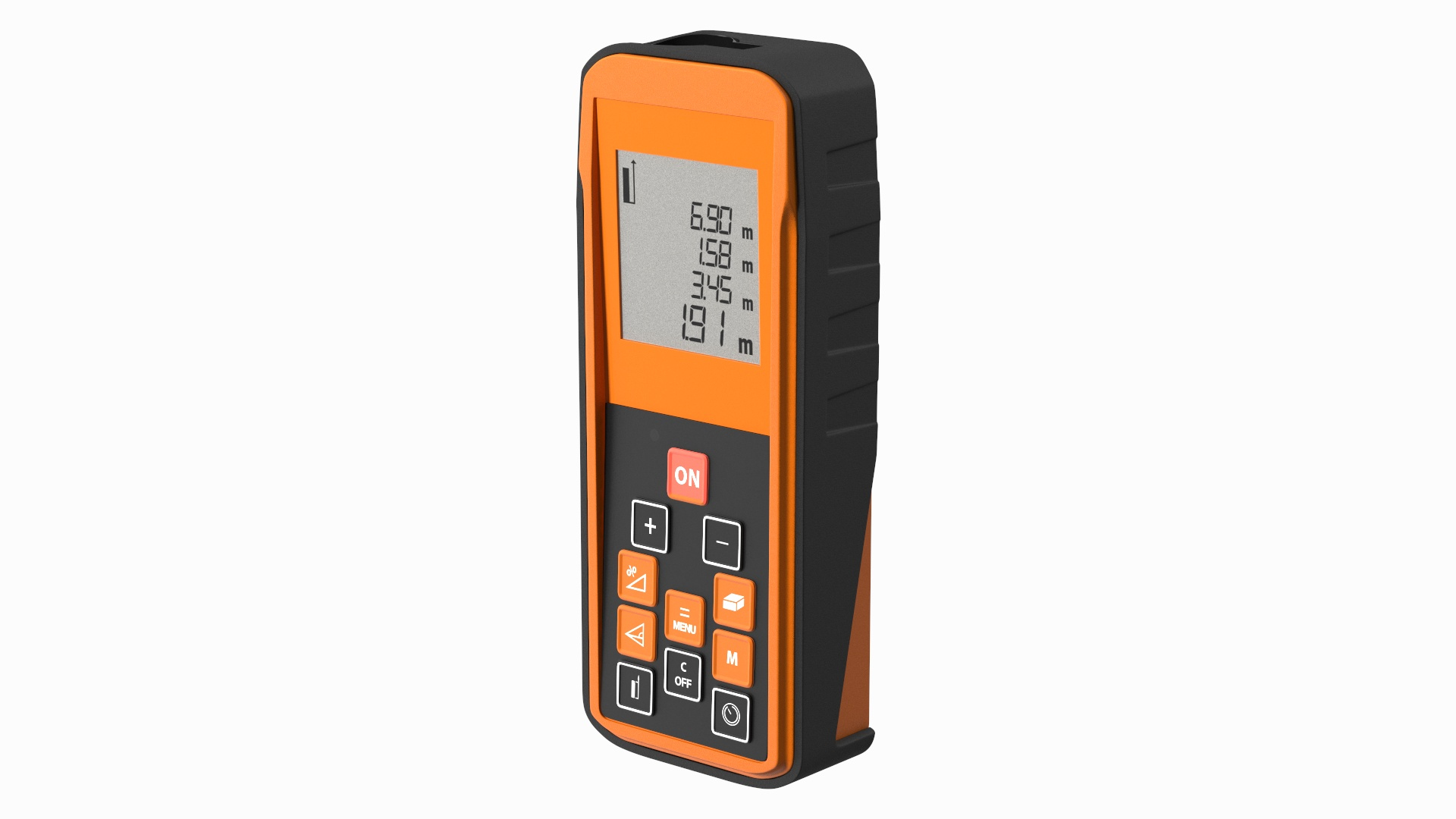 Distance Measuring Instrument Orange 3D Model - TurboSquid 2133312