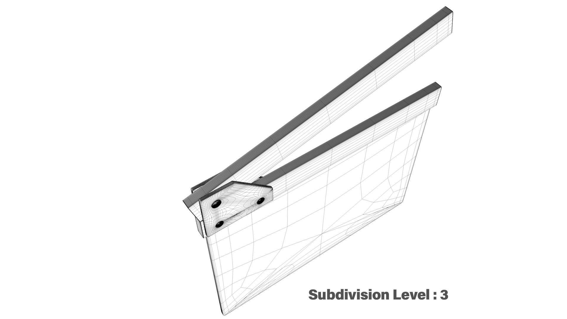 3D Realistic Clapper Board - TurboSquid 1668613