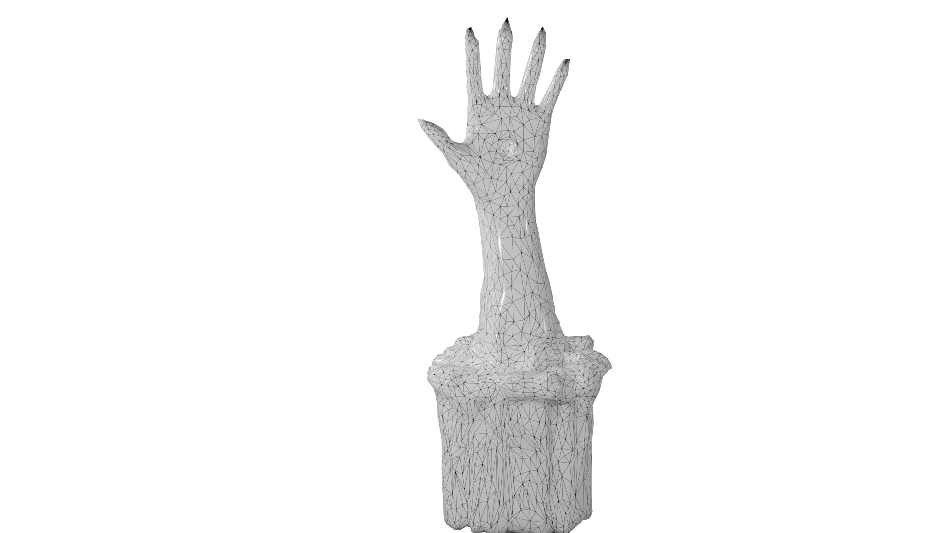 Sculpture Horror Unreal 3D Model - TurboSquid 1708656