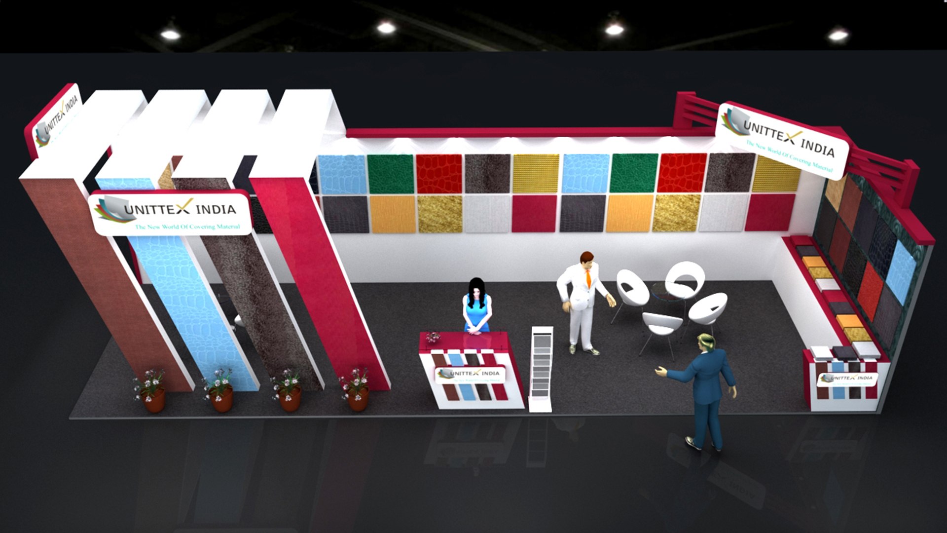 3D Model 2 SIDE OPEN STAND - TurboSquid 1990521