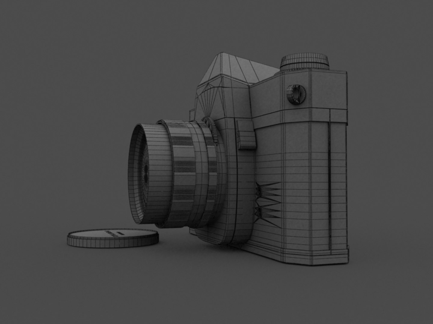 3d Model Pentax Spotmatic Reflex
