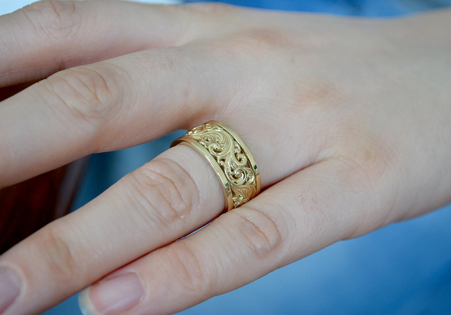 Ornament Ring 2 M 3d Model