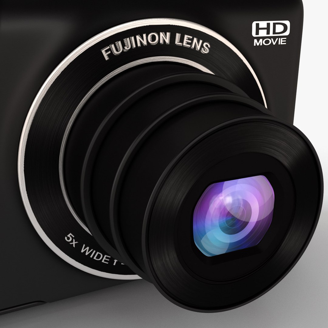 digital camera fujifilm finepix 3d model