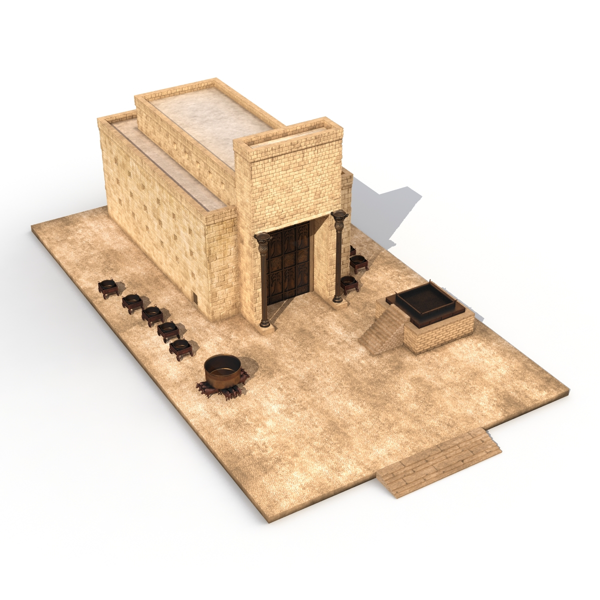 3d model of solomons temple