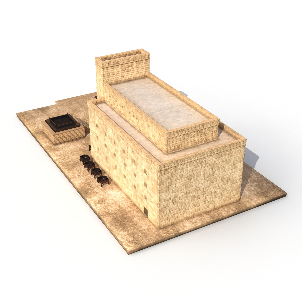 3d model of solomons temple