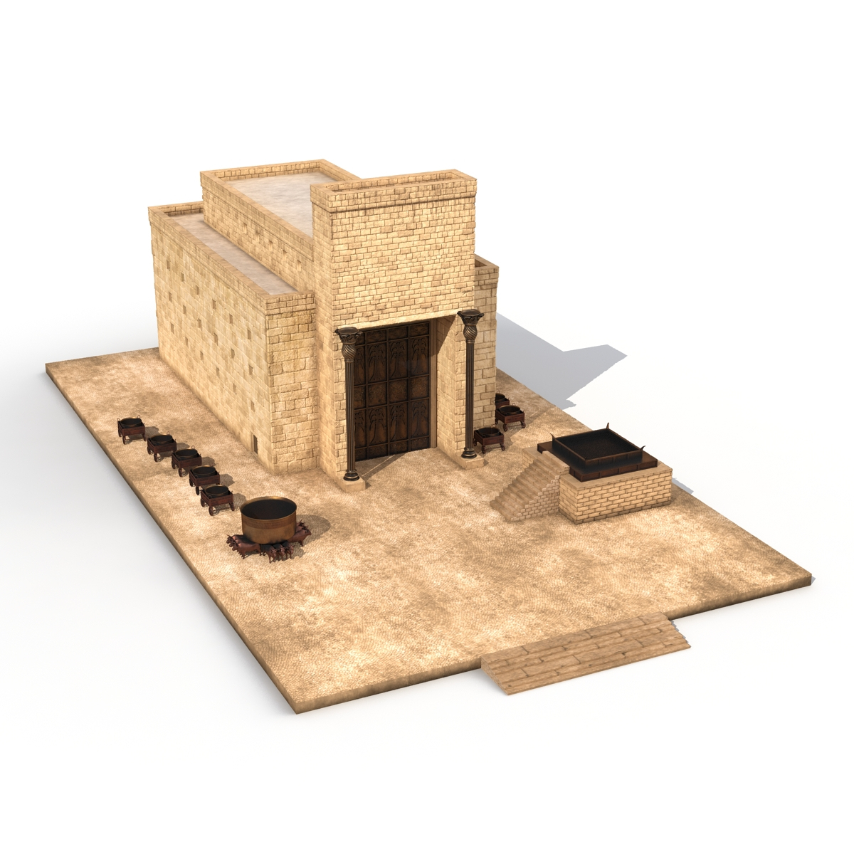 3d model of solomons temple