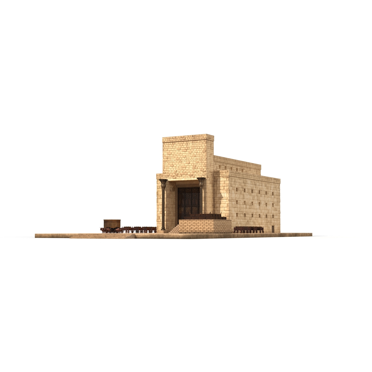 3d model of solomons temple