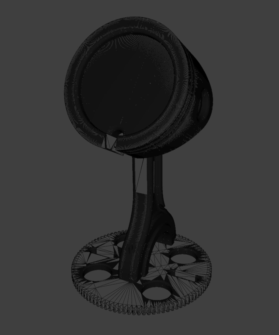 Phone Stand Piston And Conrod 3D Model - TurboSquid 2334666