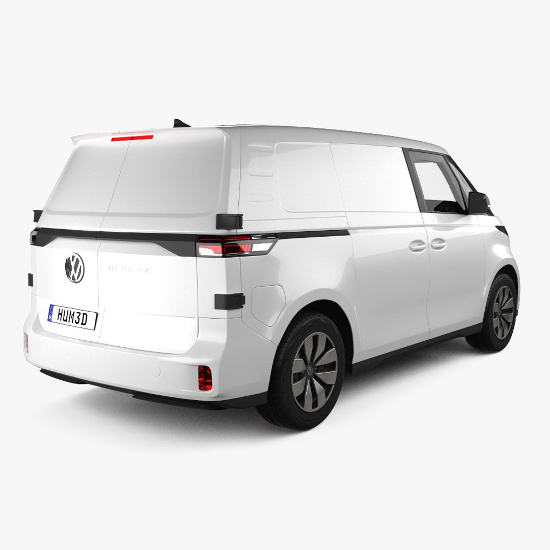 Volkswagen ID Buzz Cargo with HQ interior 2022 3D - TurboSquid 2157903