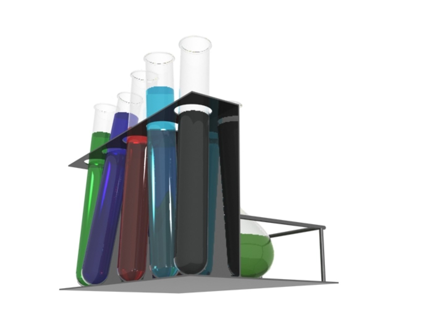 3d Small Chemistry Set