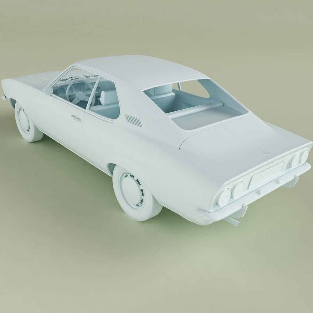 Opel Manta A Coupe Model - TurboSquid 2053939