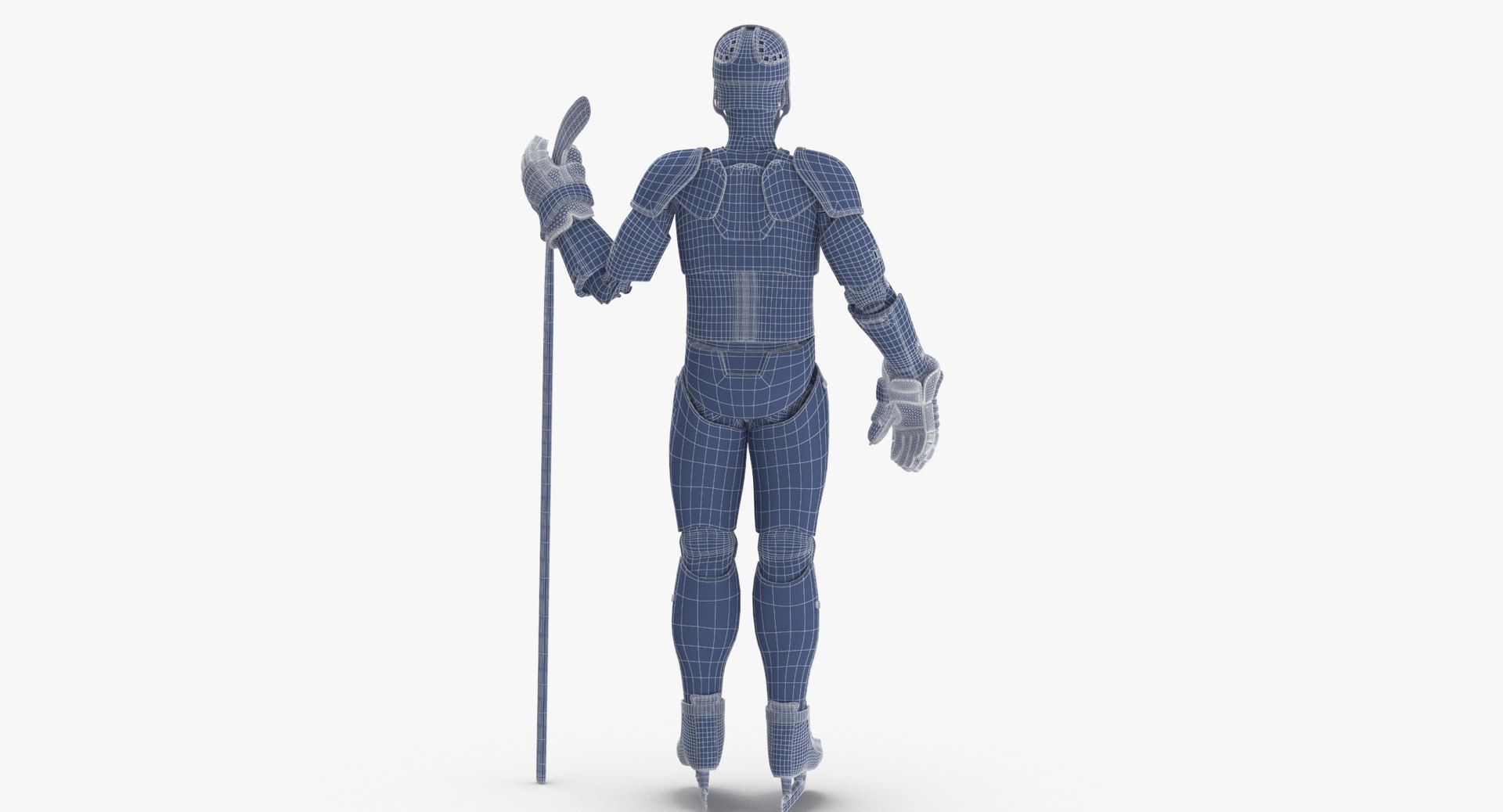 3D Hummanoid Hockey Player Black Model - TurboSquid 1597280