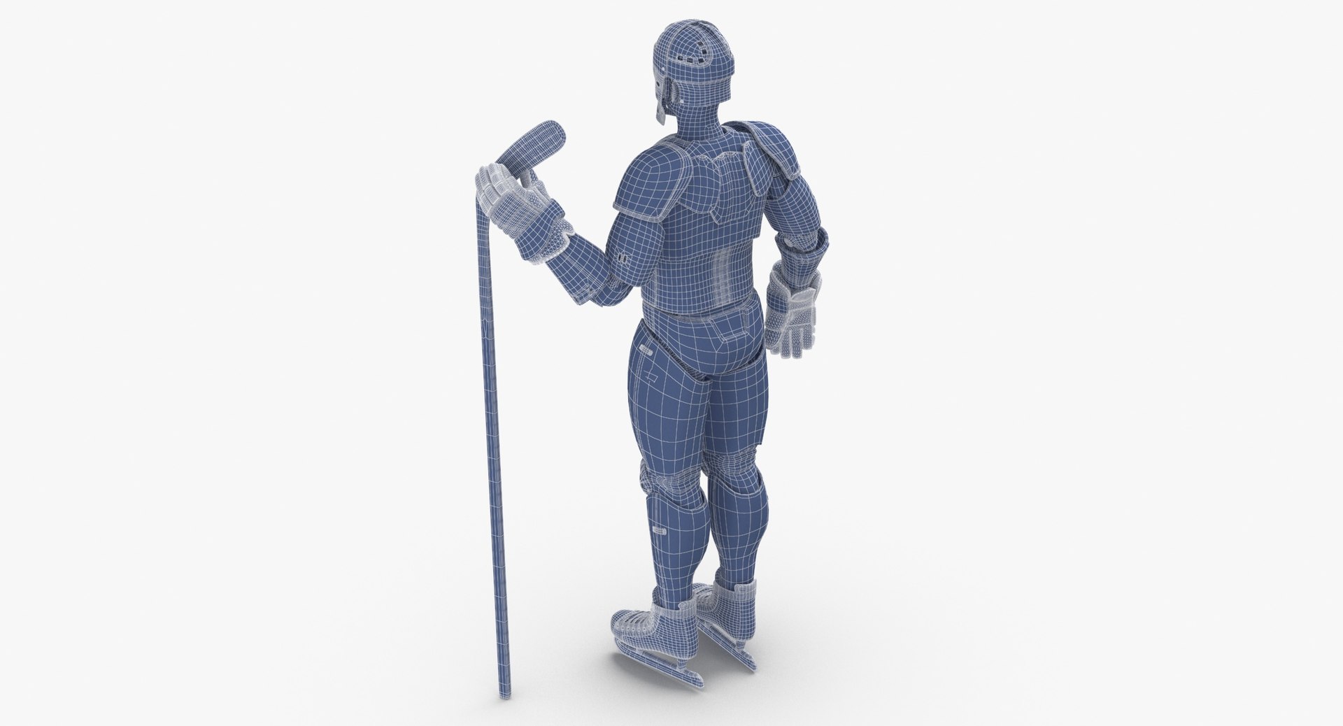 3D Hummanoid Hockey Player Black Model - TurboSquid 1597280