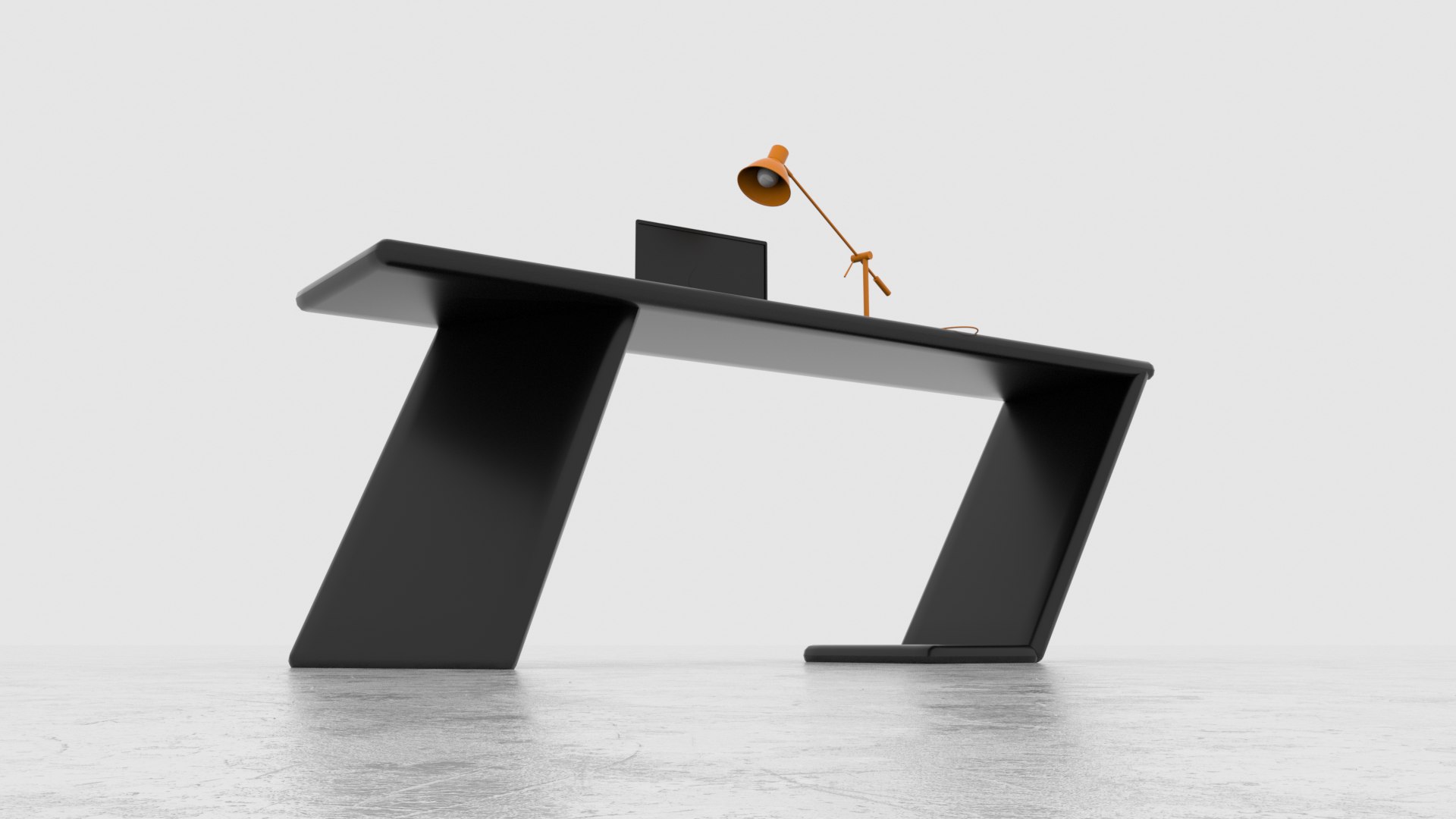 3D Modern Desk Design Model - TurboSquid 1972419