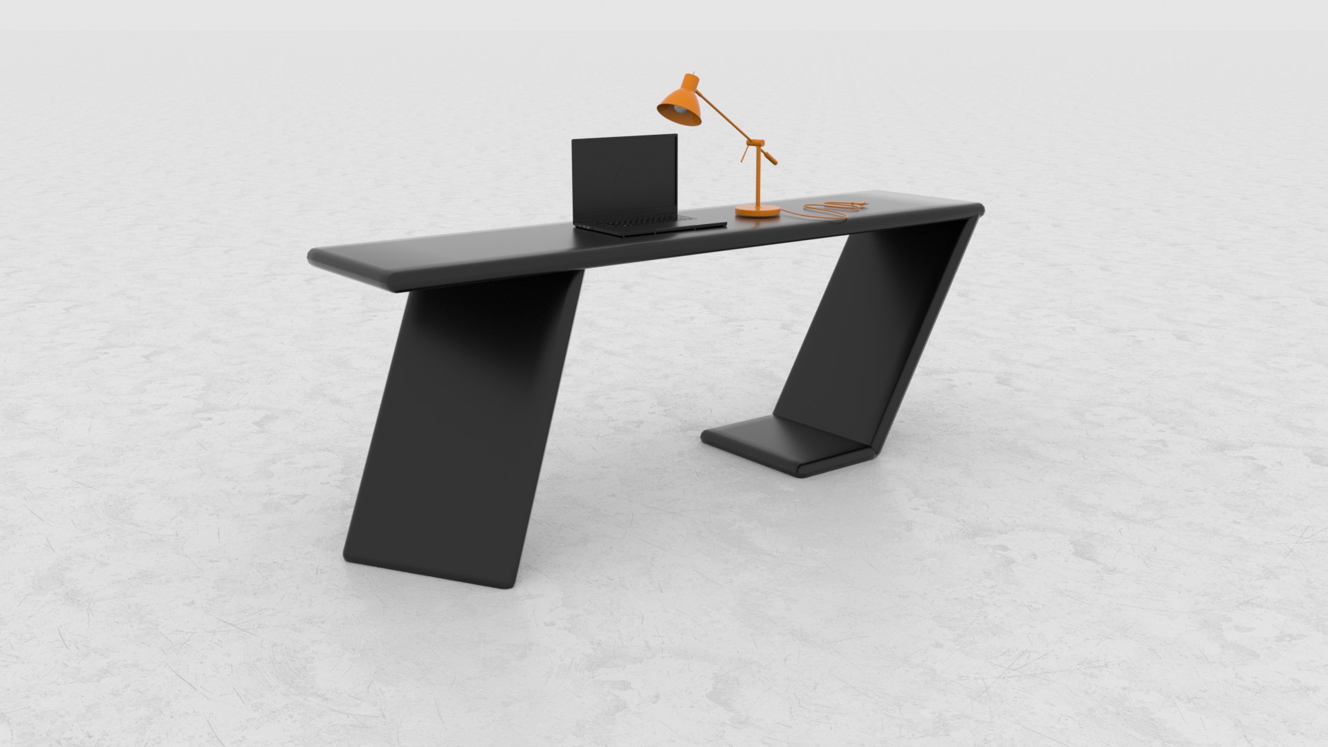 3D Modern Desk Design Model - TurboSquid 1972419