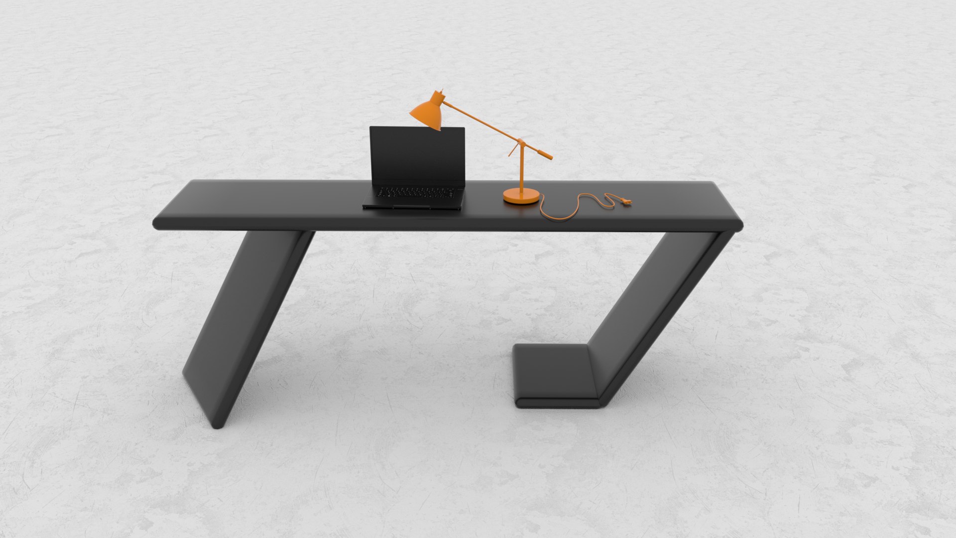 3D Modern Desk Design Model - TurboSquid 1972419