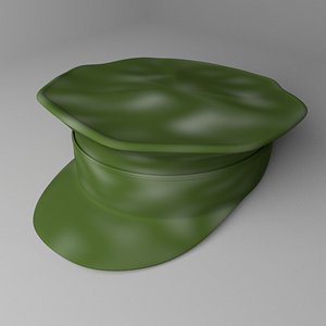 Peaked cap 3D - TurboSquid 1581946