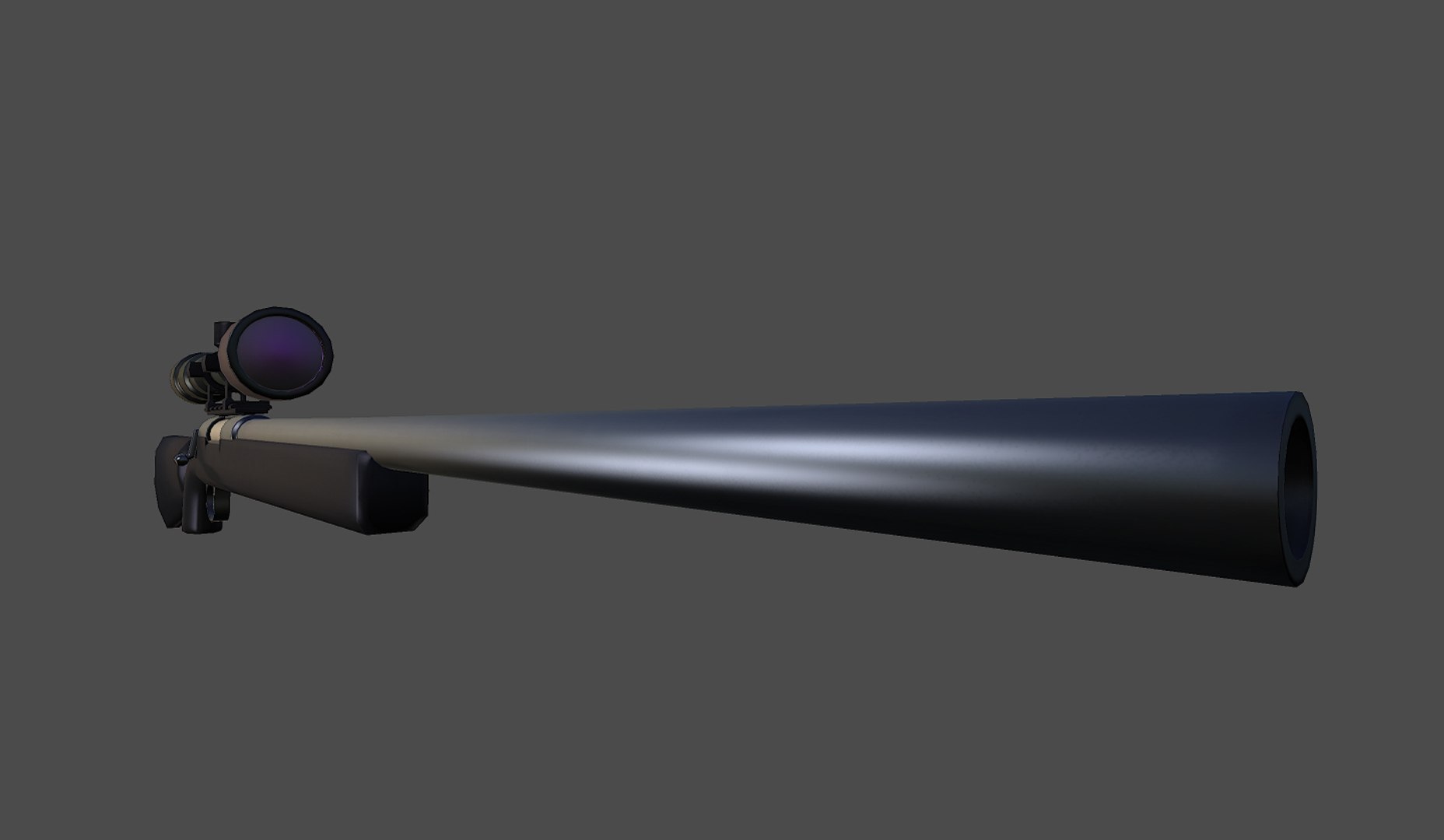 Maya Ready M700 Rifle