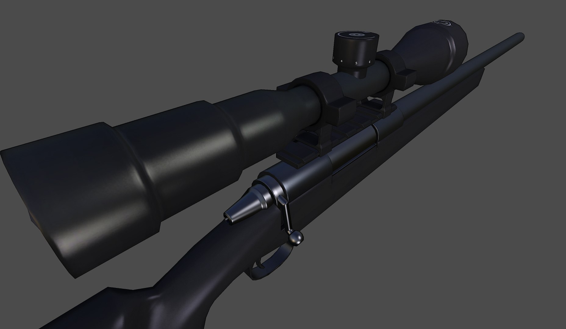 Maya Ready M700 Rifle