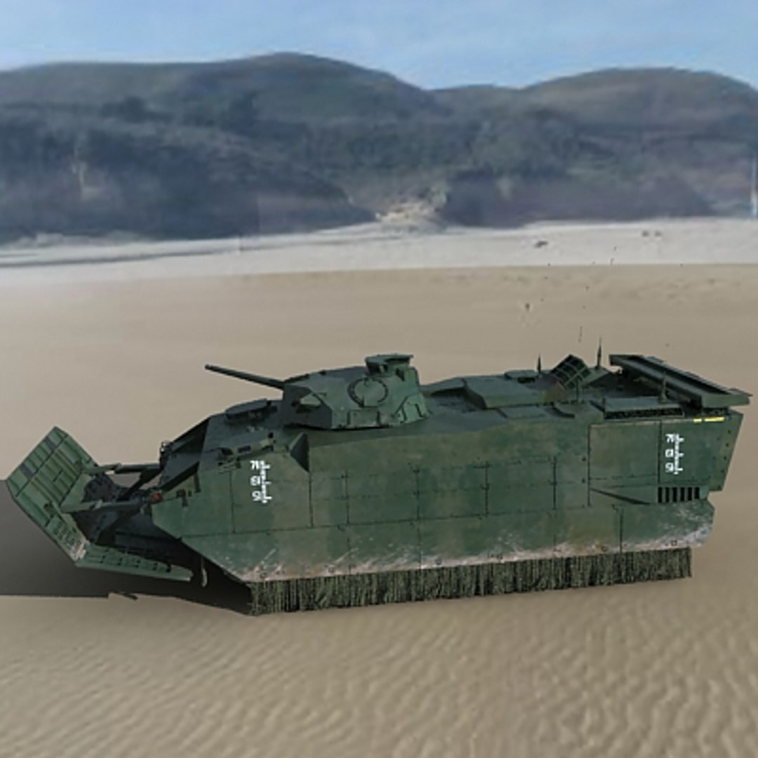 Expeditionary Fighting Vehicle Efv 3d Model