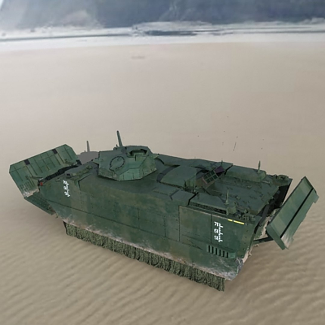 Expeditionary Fighting Vehicle Efv 3d Model