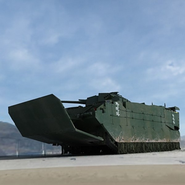 expeditionary fighting vehicle efv 3d model
